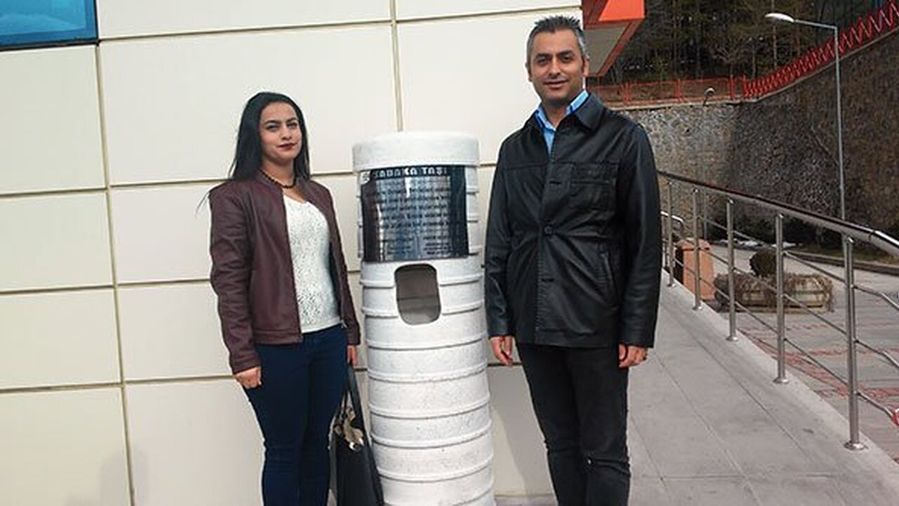 Gümüşhane Üniversitesinde Sadaka Taşı Geleneği